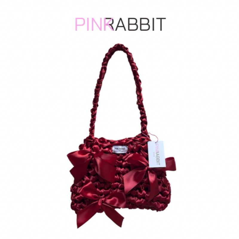 กระเป๋าริบบิ้นถัก Ribbon Bag งานแฮนด์เมด | Shopee Thailand