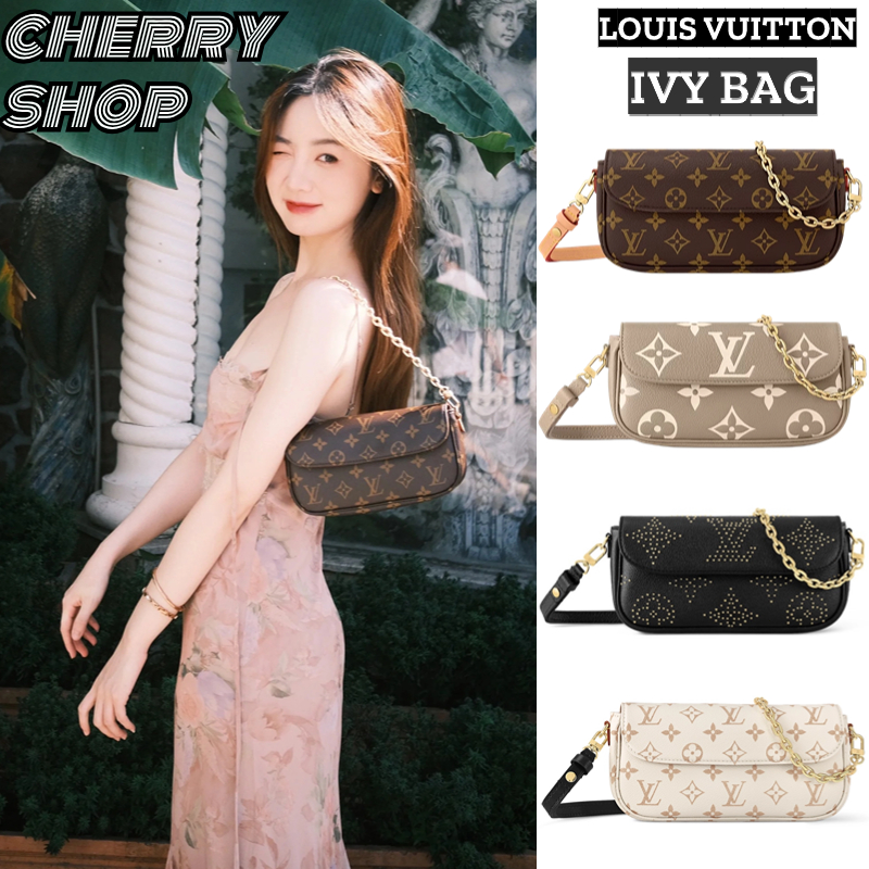 🍒Louis Vuitton WALLET ON CHAIN IVY BAG🍒/สุภาพสตรี / กระเป๋าใต้วงแขน / กระเป๋าสะพาย LV🍒 | Shopee ...
