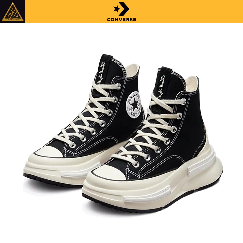 Converse Run star legacy CX black high cut sneakers คอนเวิร์ส สีดำสูง ...