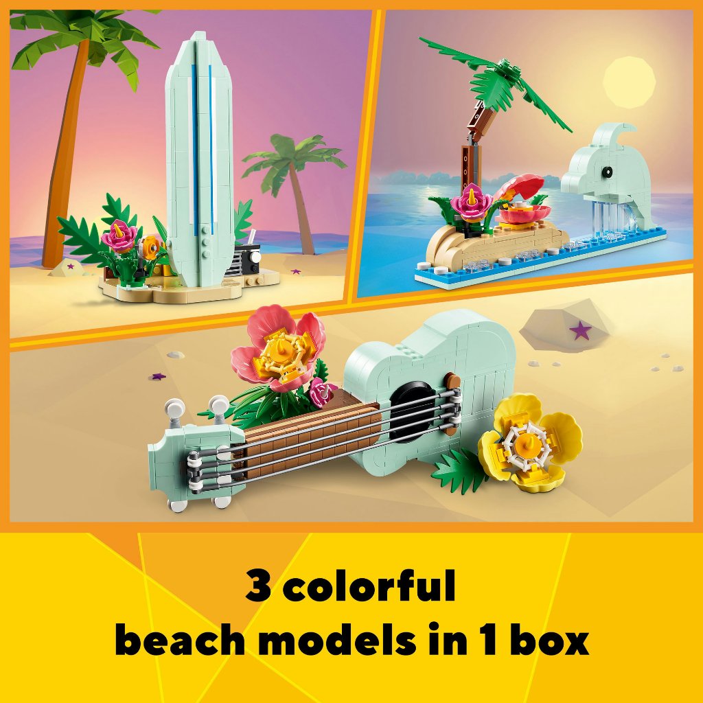 *Exclusive SHP* LEGO Creator 31156 Tropical Ukulele 3in1 Toy Set (387 ...