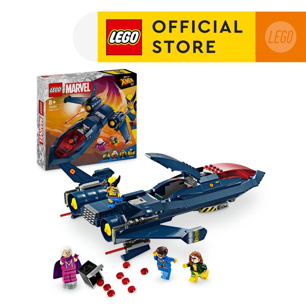 LEGO Super Heroes Marvel 76281 X-Men X-Jet (359 Pieces) | Shopee Thailand