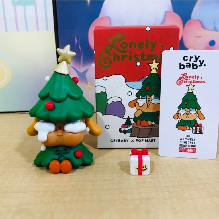 POPMART Cry Baby. Lonely Christmas 05 Alonely Pine Tree | Shopee Thailand