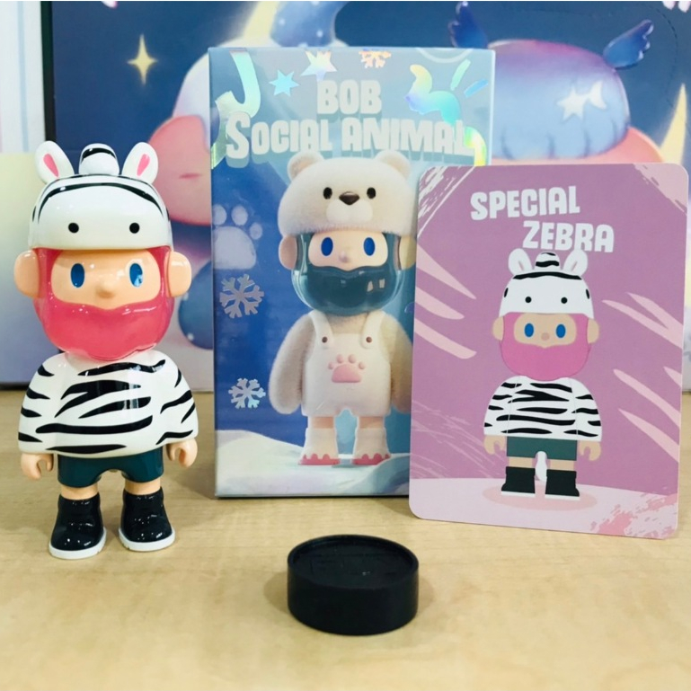 Finding Unicorn BOB Social Animal Farmer BOB Special Zebra | Shopee ...