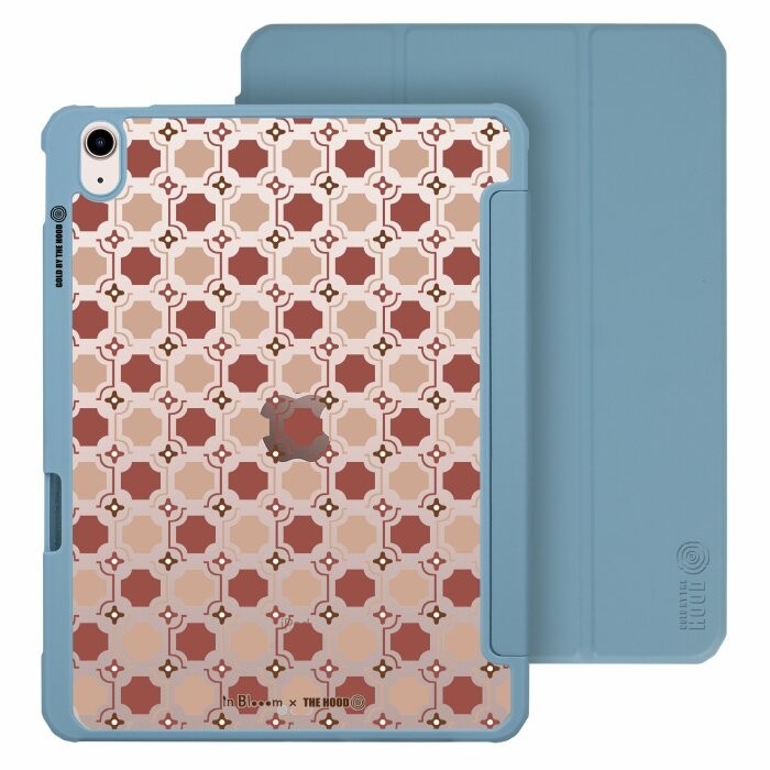 THE HOOD X InBlooom - Old Ceramic Tile No.7 Petal Red iPad Pro / Air6 ...