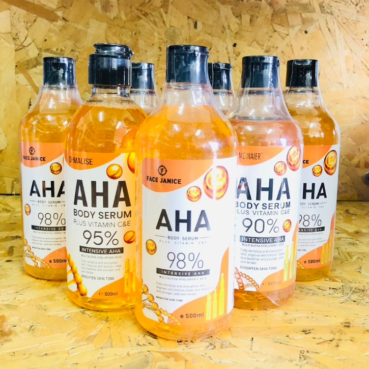 AHA90%,AHA95%, AHA98% โลชั่นเซรั่มช่วยผลัดเซลล์ผิว ให้กระจ่างใส่ สูตรเข้มข้นหัวเชื้อ(มีเลขอย ...