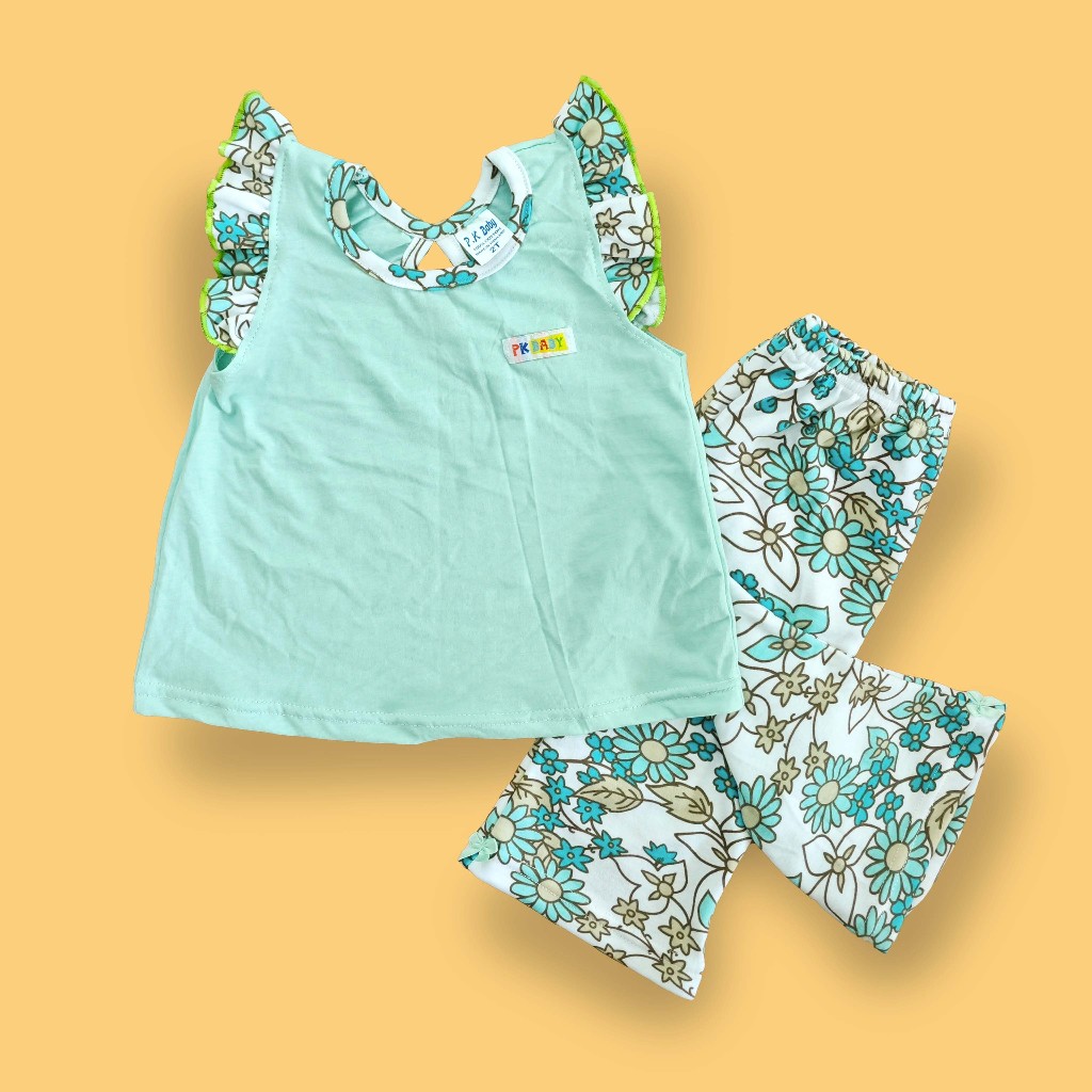 ชุดเด็กผู้หญิง มี2ไซส์ ไซส์ 1T (6 เดือน-1ปี /4-10Kg.) 2T(1-2ปี/9-13 Kg.) | Shopee Thailand