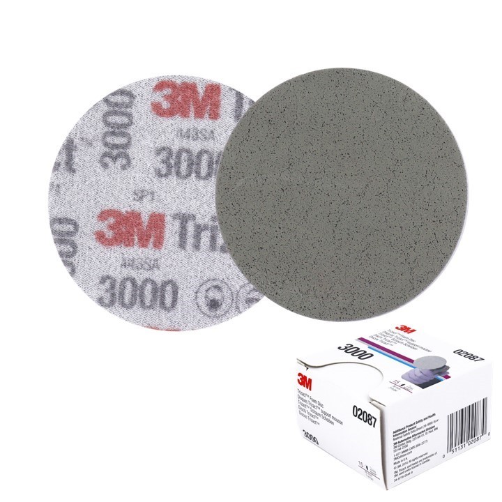 (1 แผ่น) 3M PN 02087 Trizact Blending Disc กระดาษทรายไตรแซ๊ค ขนาด 3 ...