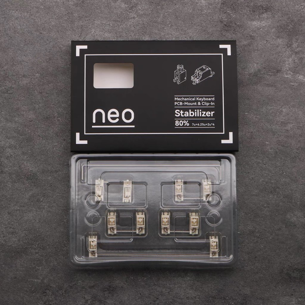 Neo x QK Stabilizer Mechanical Keyboard สำหรับแมคคานิคอลคีย์บอร์ด ...