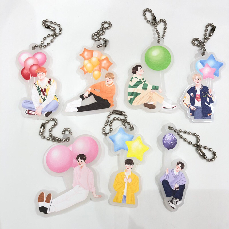 Keychain Enhypen HBD พวงกุญแจ เอ็นไฮเพน เอนไฮเพน Heeseung Jay Jake ...