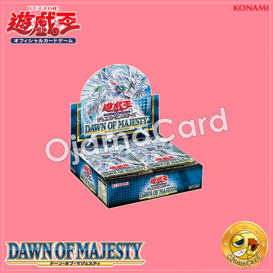 Yu-Gi-Oh! OCG Japan — Dawn of Majesty [DAMA-JP] +1 Bonus Pack [DAMA-JPS]「1 Box」 | Shopee Thailand