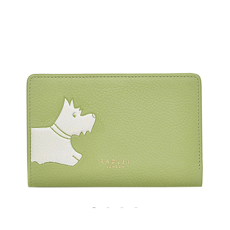 RADLEY Medium Green Radley Stamp Bifold Purse | Shopee Thailand