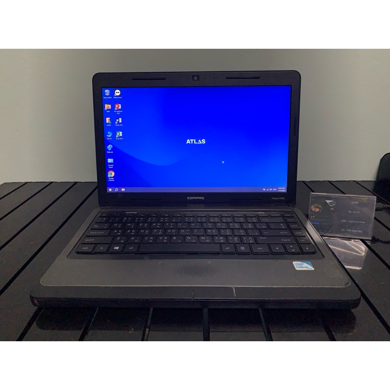 โน๊ตบุ๊คมือสองพร้อมใช้งาน HP Compaq CQ43 | Shopee Thailand
