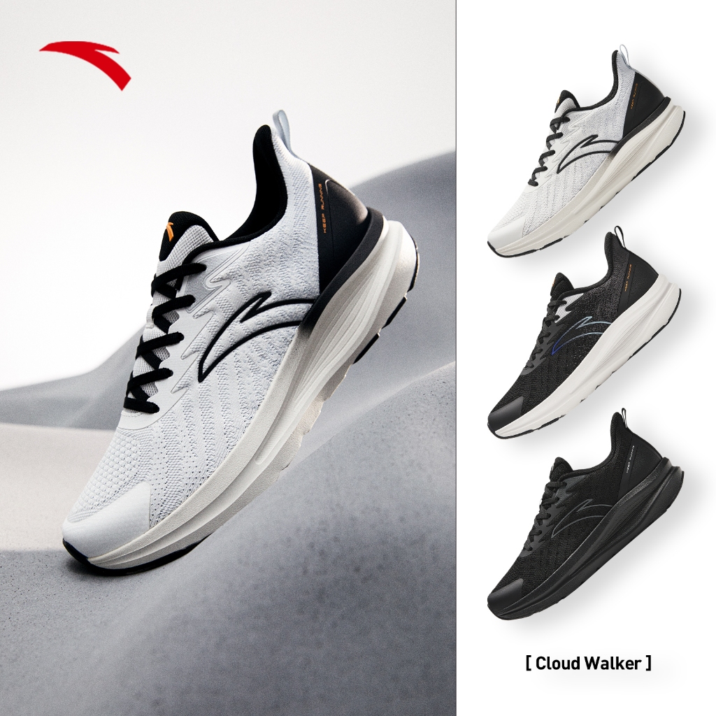 ANTA Cloud Walker รองเท้าวิ่ง รองเท้ากีฬา ซัพพอร์ตเท้า 812345538 Official Store | Shopee Thailand