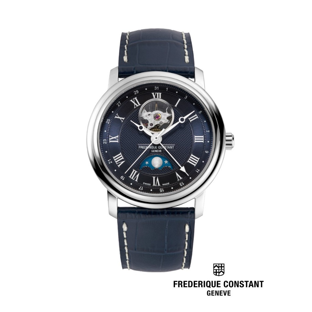 Frederique Constant Automatic FC-335MCNW4P26 Classics Moonphase Heart ...
