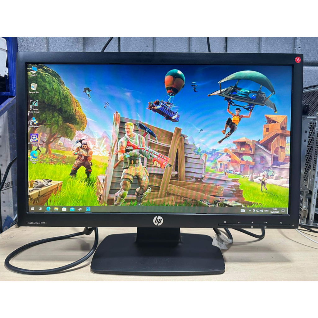 จอคอม 20นิ้ว Monitor LED HP LE2002X มือ2 เกรด Bสภาพดี มีรอยตามการใช้งาน ...