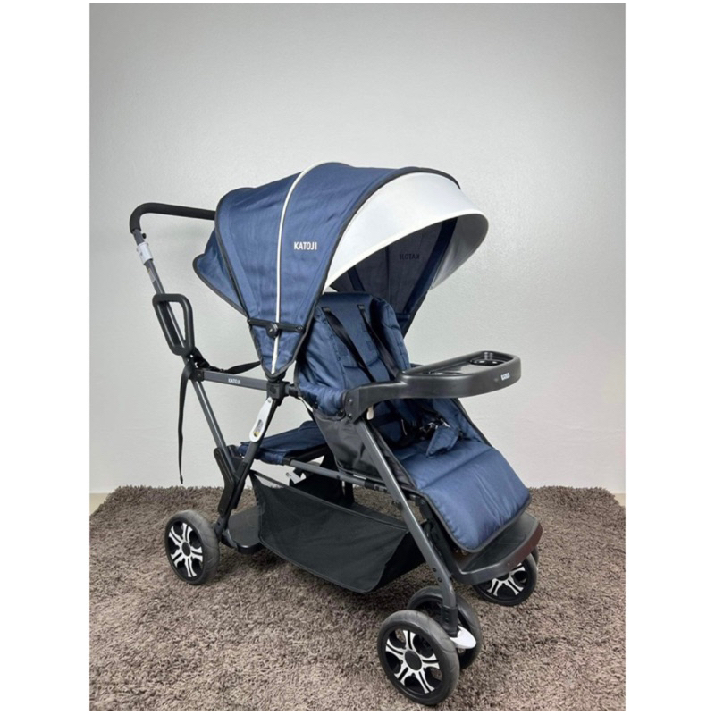 พร้อมส่ง‼️ รถเข็นเด็กพี่น้อง Katoji Two-Person Strollerแบรนด์ดัง ...
