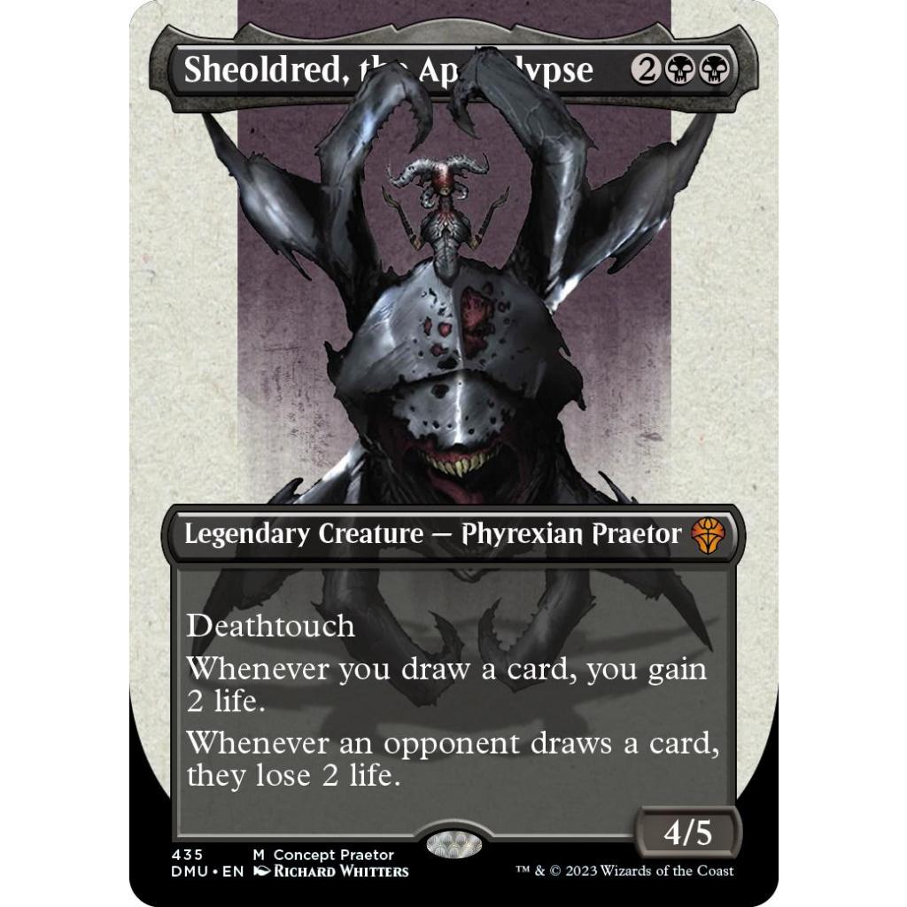 Sheoldred, the Apocalypse (435 - Borderless Concept Praetor) การ์ด ...
