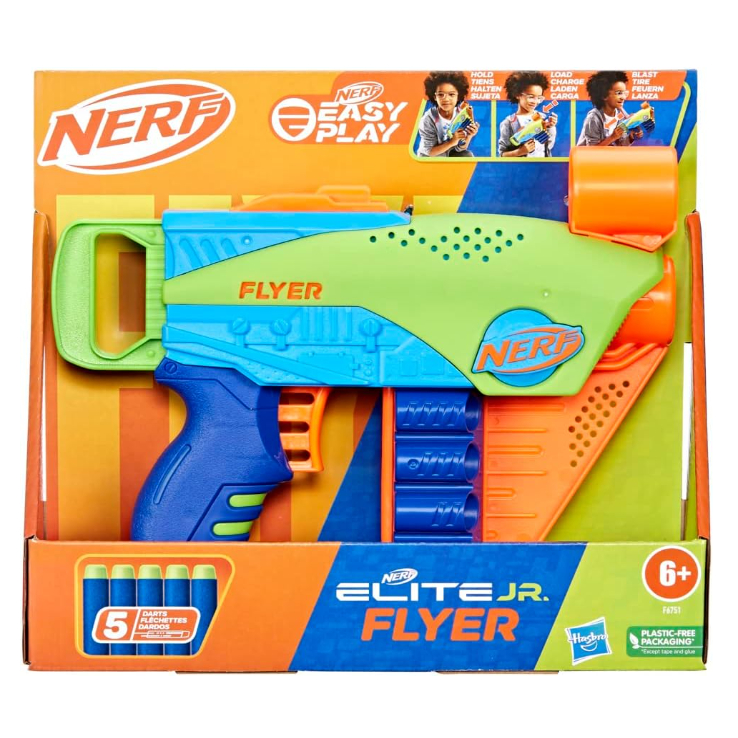 NERF ELITE JUNIOR FLYER เนิร์ฟ อีลิท จูเนียร์ ฟลายเออร์ | Shopee Thailand