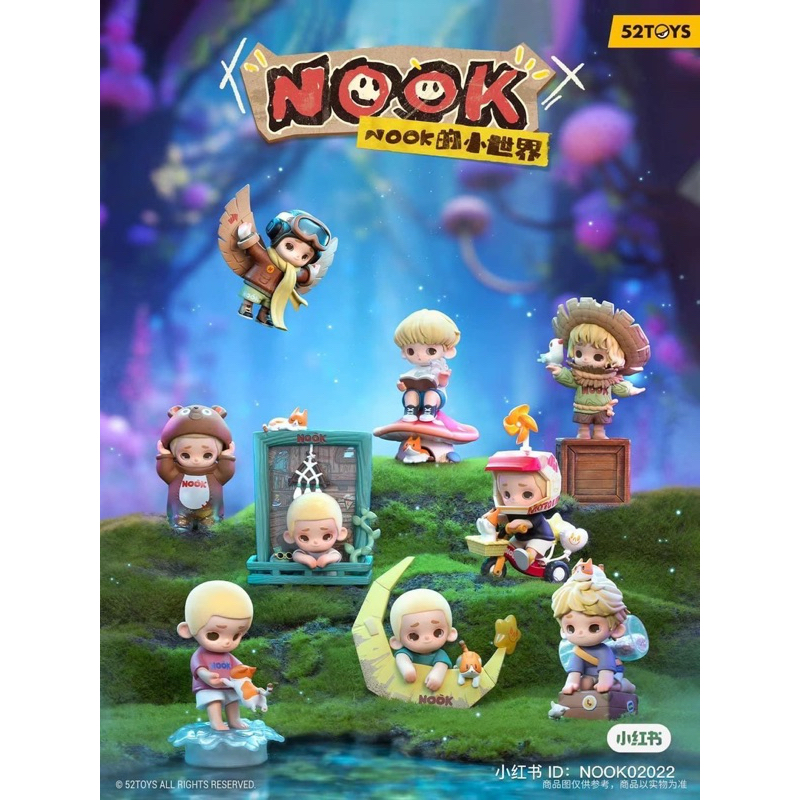 [พร้อมส่ง] กล่องสุ่ม 52TOYS Nook The Kid New Series | Shopee Thailand