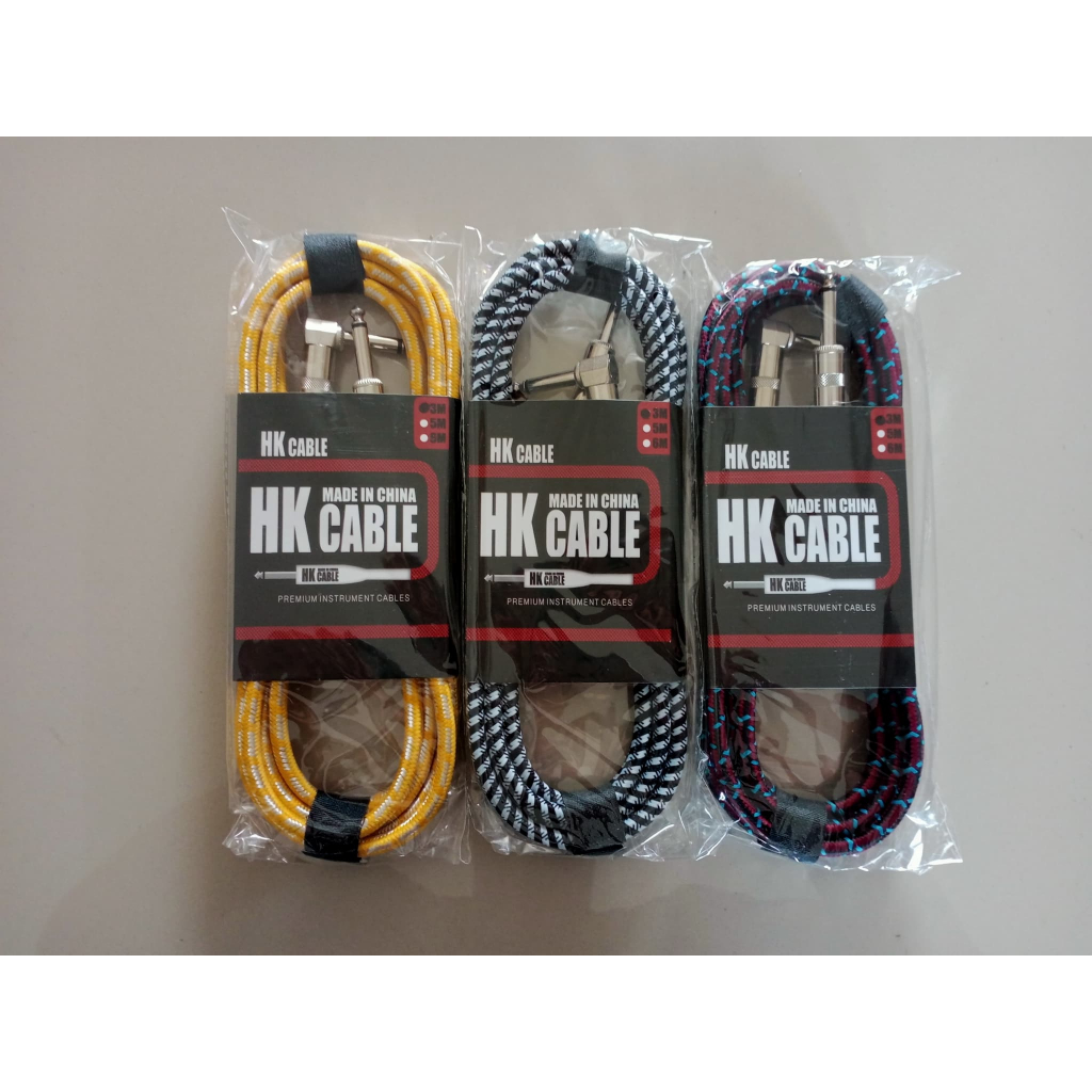 สายแจ็คกีต้าร์ HK cable 3 เมตร | Shopee Thailand