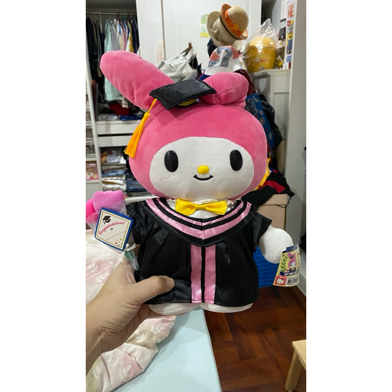 Sanrio My Melody 12 Inch Graduation Plush l ตุ๊กตา มายเมโลดี้ ซาริโอ ...