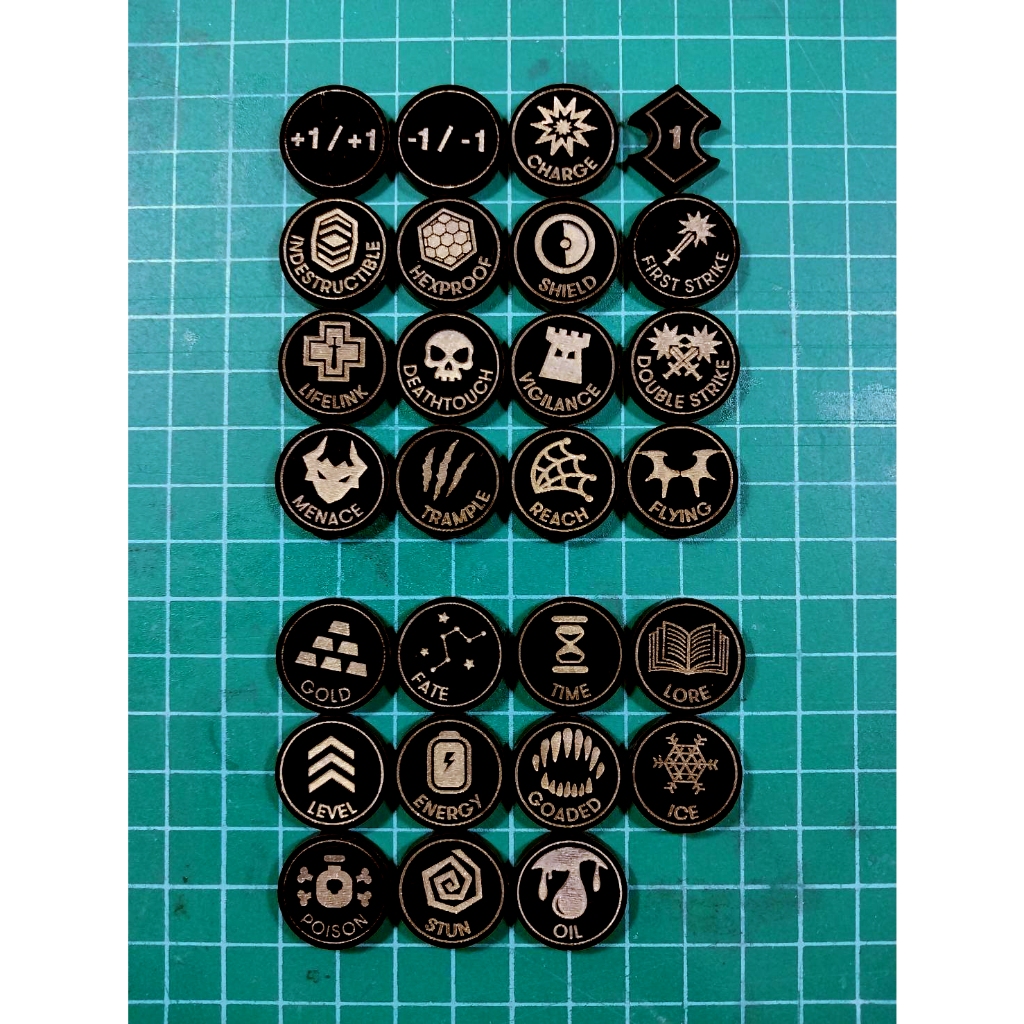 Token Counter Ver.2 สำหรับการ์ดเกม MTG เกมกระดานต่างๆ | Shopee Thailand