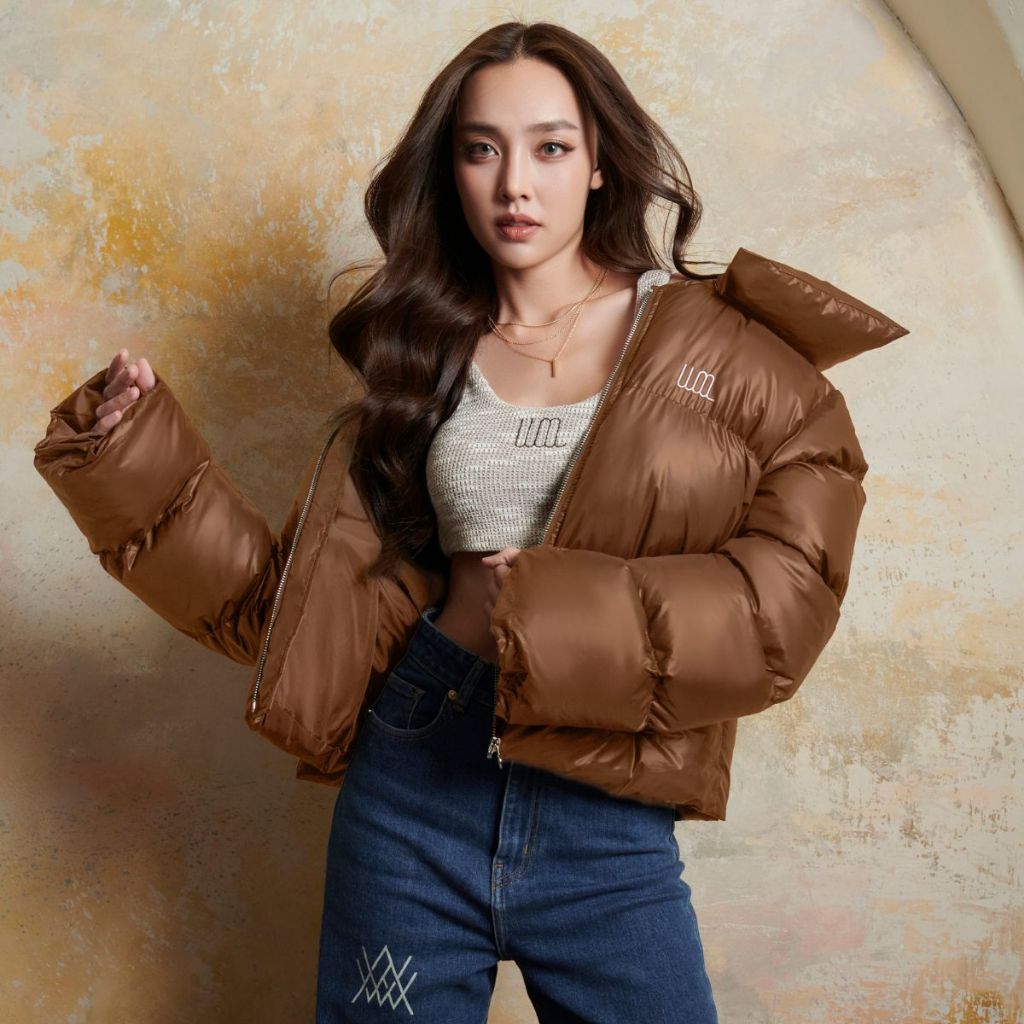 WACAY x WOOL Saturn Puffer Coat แจ็คเก็ต กันลม ถอด collar ได้ มี 3 สี ...