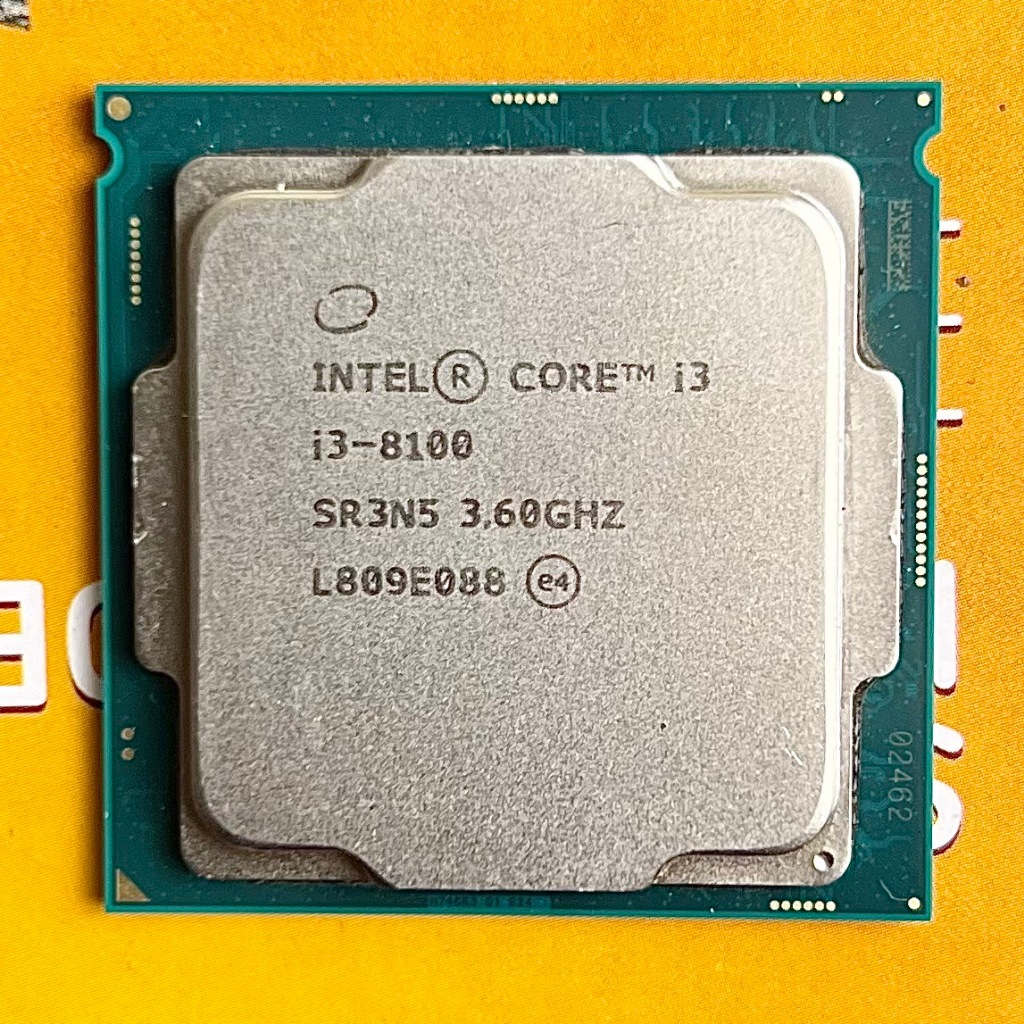 ซีพียู CPU Intel Core i3-8100 4คอ4เทรด LGA 1151v2 ฟรีซิลิโคน1ซอง i3 8100 | Shopee Thailand