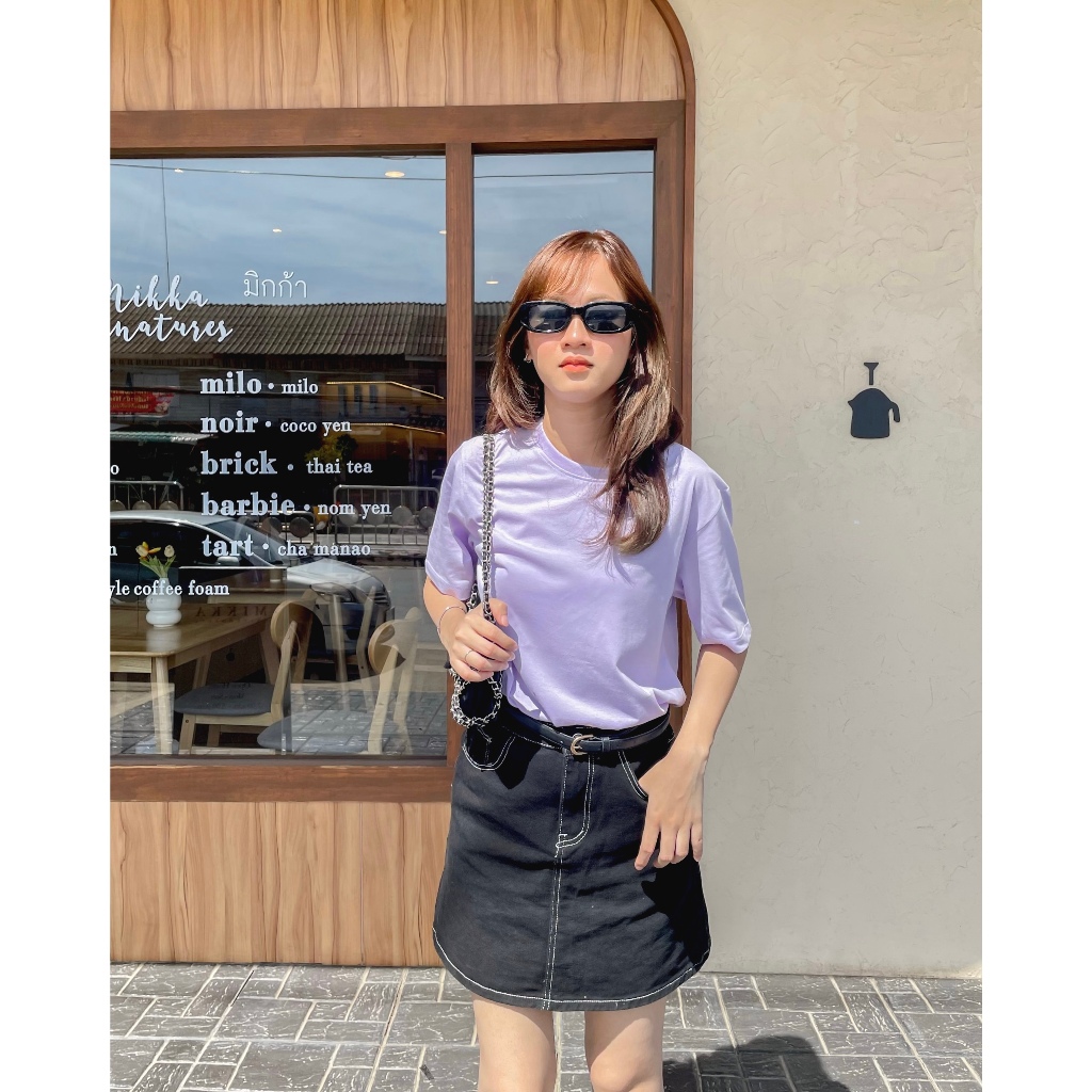 Sailen เสื้อยืดคอกลม unisex รุ่น normal ผ้านุ่มหนาใส่สบายสุดๆ ไม่หด ไม่ย้วย ไม่ยับ | Shopee Thailand