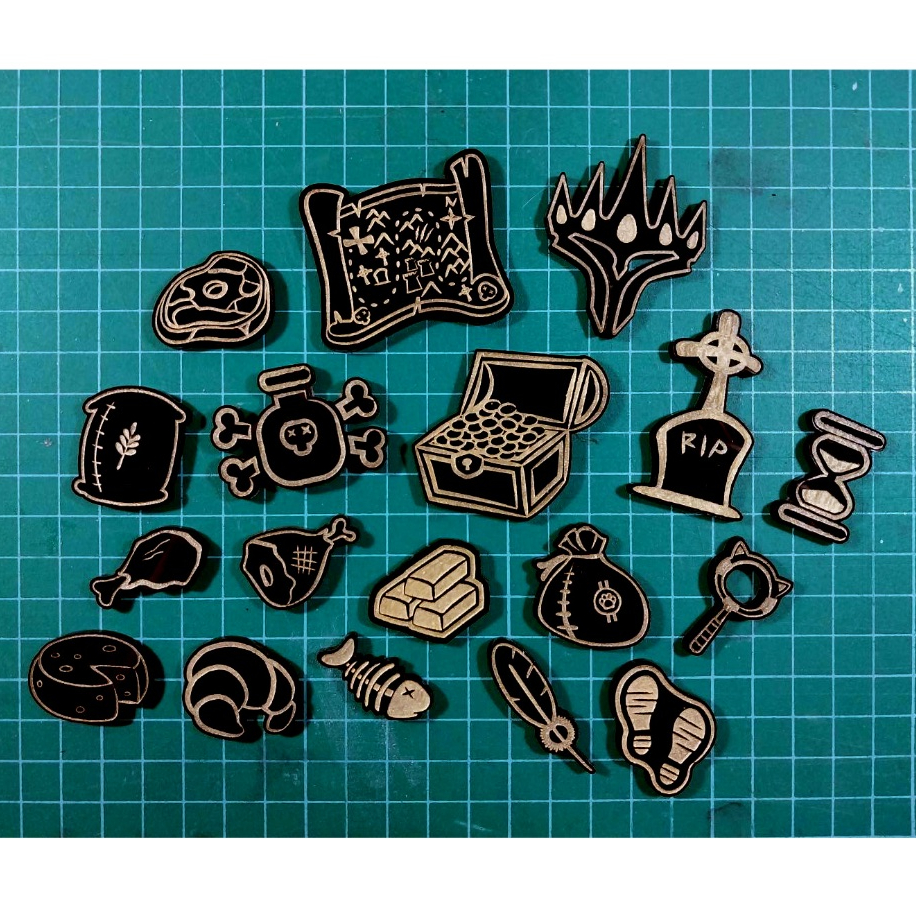 Uncommon Token สำหรับ การ์ดเกม MTG เกมกระดานต่างๆ | Shopee Thailand