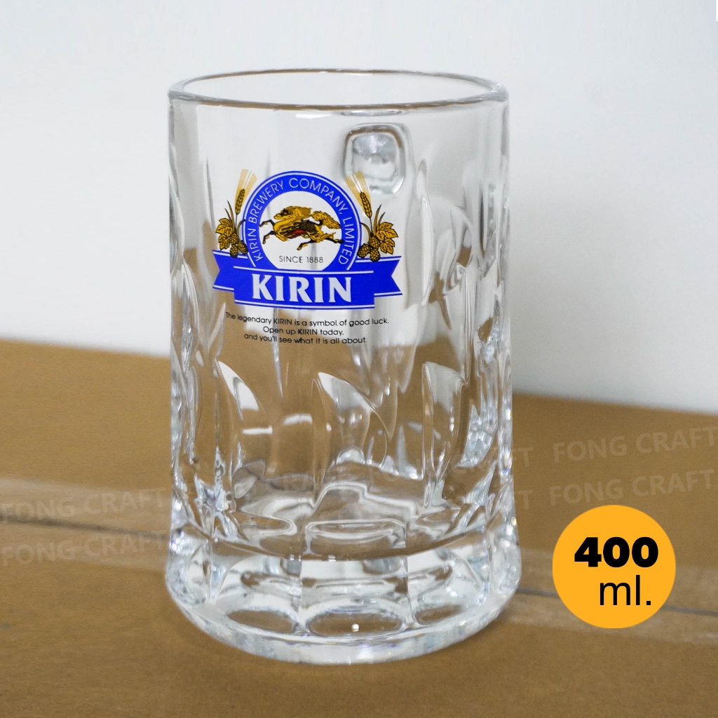 แก้วเบียร์มัค kirin (คิริน) จุ 400 ml. **ของแท้ 100% รับประกัน** จากญี่ปุ่น (japan) | Shopee ...