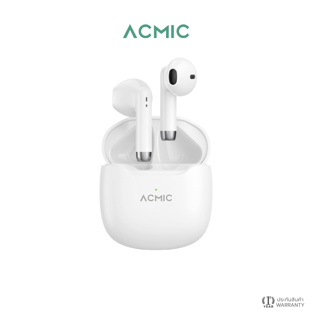 ACMIC AE-01T หูฟังบลูทูธไร้สาย Bluetooth 5.0 IPX4 กันฝุ่นกันน้ำ ตัด ...