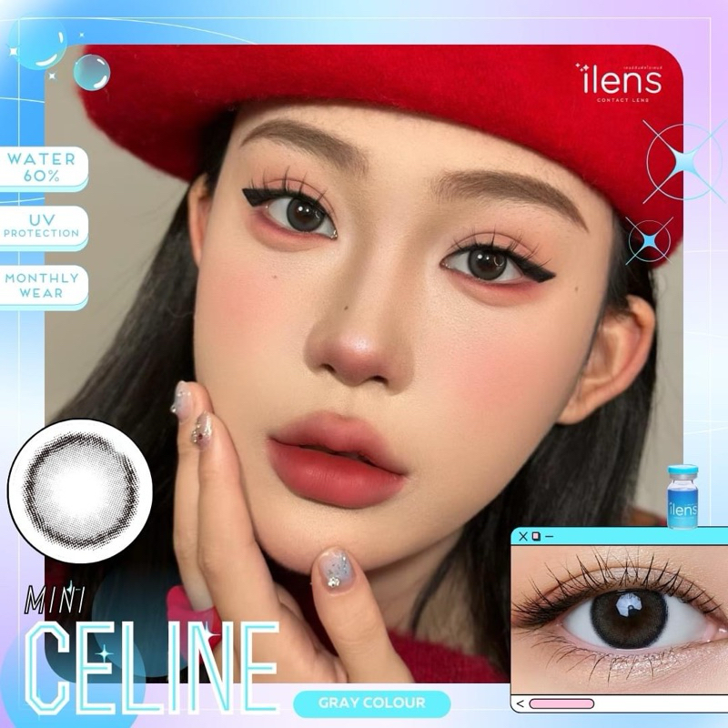 คอนเเทคเลนส์ ilens mini celine gray 🩵 | Shopee Thailand