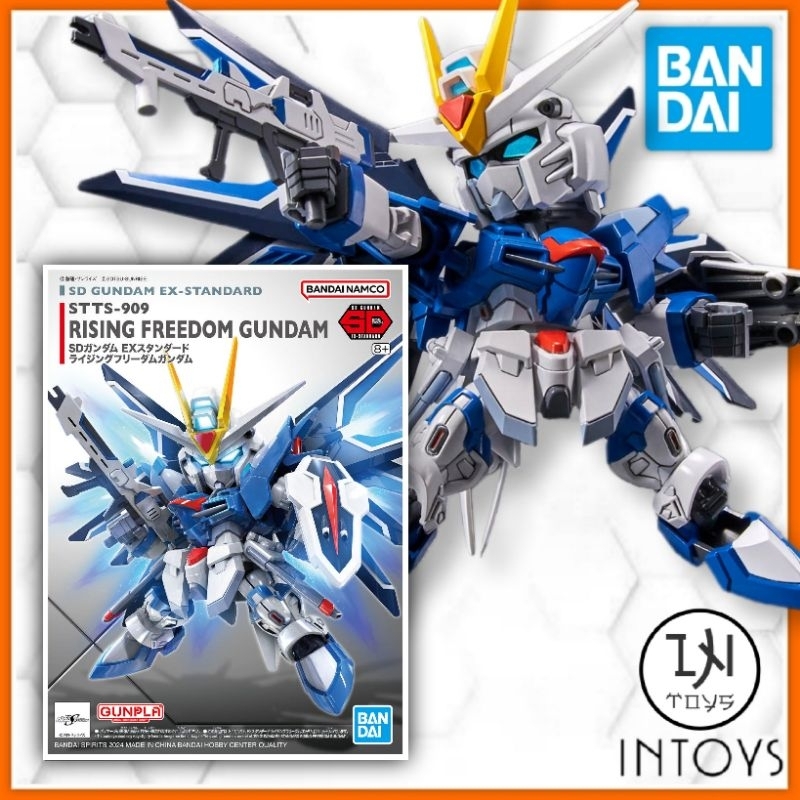 BANDAI - (SD) SDEX-STANDARD RISING FREEDOM GUNDAM ( Ganpla / Gundam Plastic Kits) | Shopee Thailand