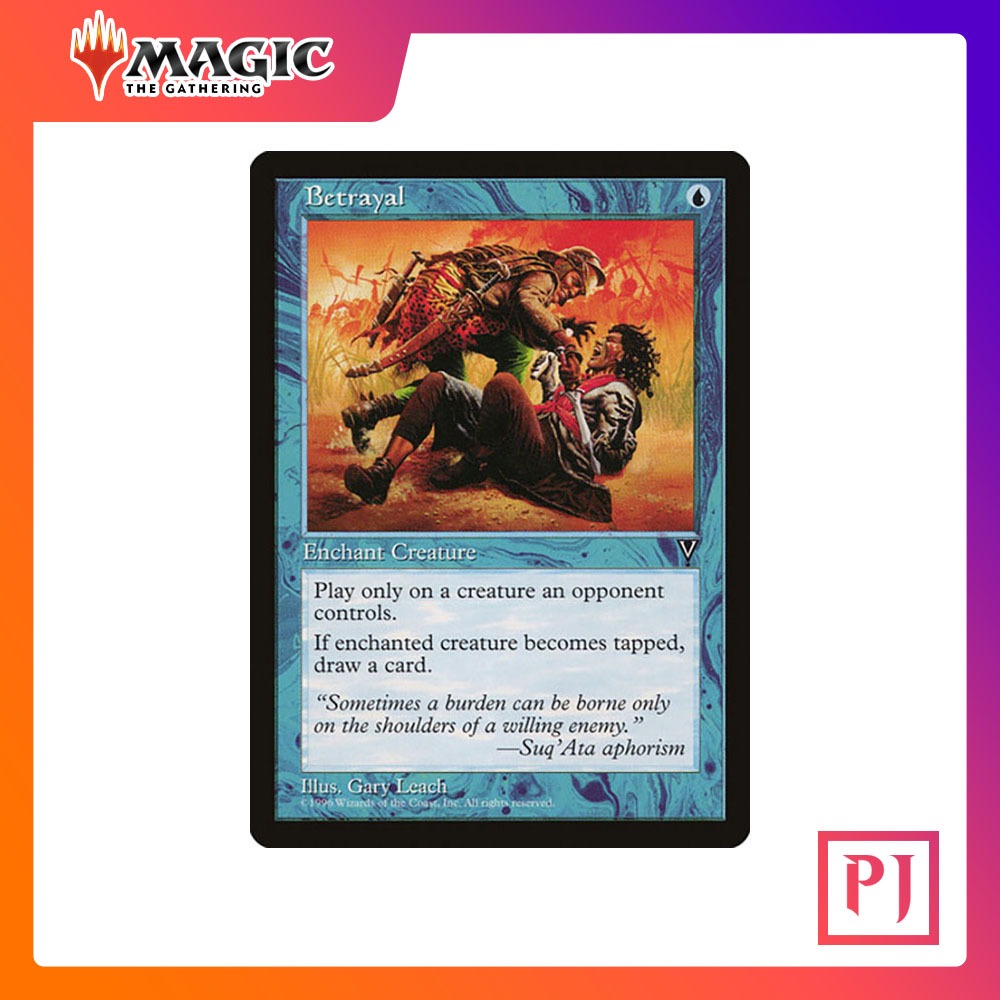 [MTG] Betrayal [VIS] [BLUE] [COMMON] [NORMAL] [ENG] (การ์ดเมจิค / Magic ...