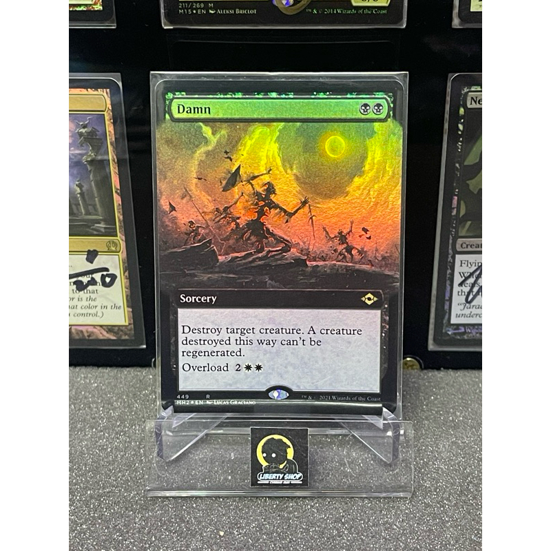 (MTG)(Modern Horizons 2) Damn (Extended Art Foil)(NM) | Shopee Thailand