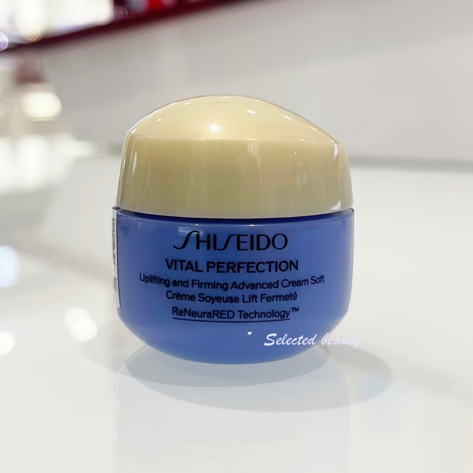 สูตรใหม่ Shiseido Vital Perfection Uplifting (Cream & Cream Soft) 15ml ...