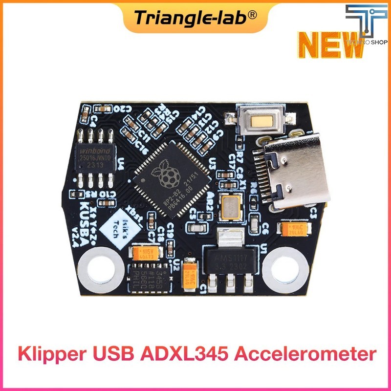 TRIANGLELAB USB ADXL345 Accelerometer Klipper Input Shaper auto ...
