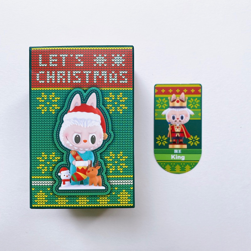 Popmart The monster Labubu Let’s Christmas 🎄-King | Shopee Thailand
