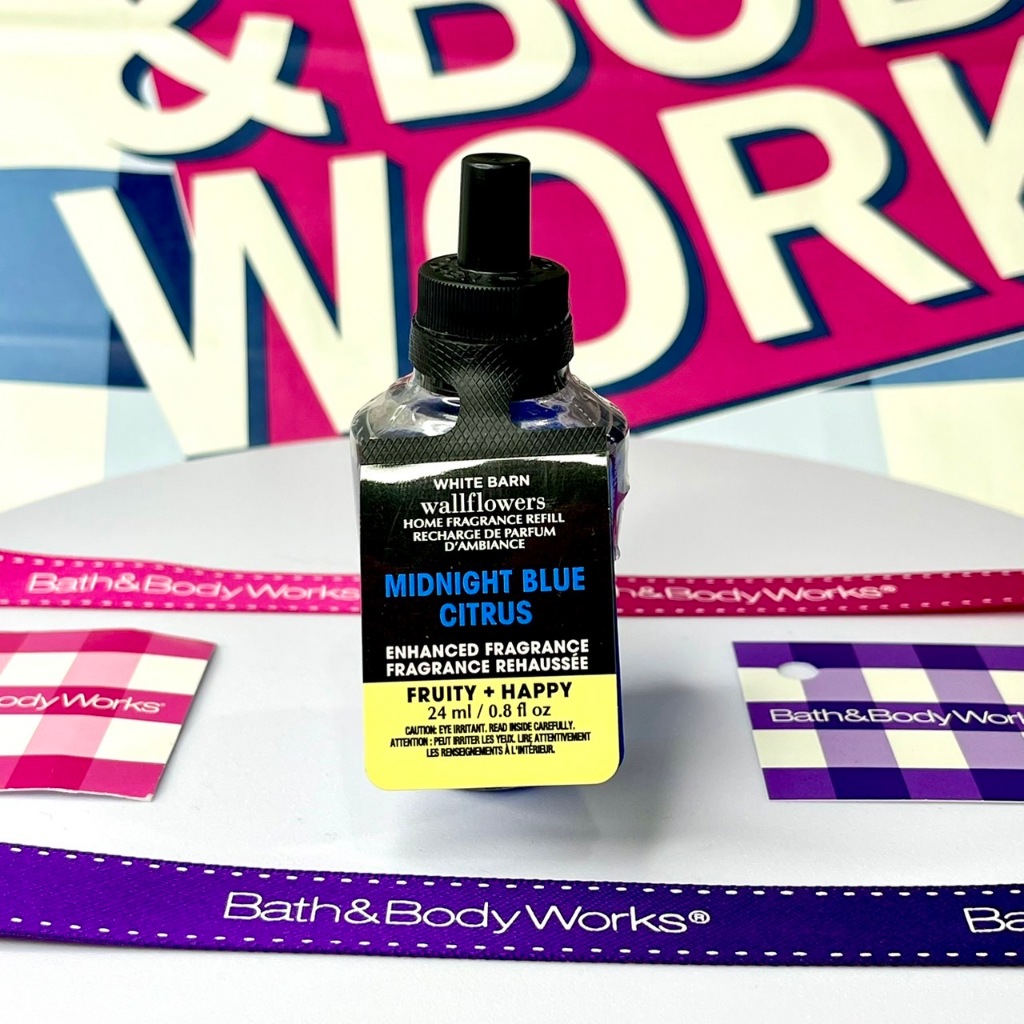 Bath & Body Works ช๊อปไทยMidnight Blue Citrus Wallflowers Fragrance ...