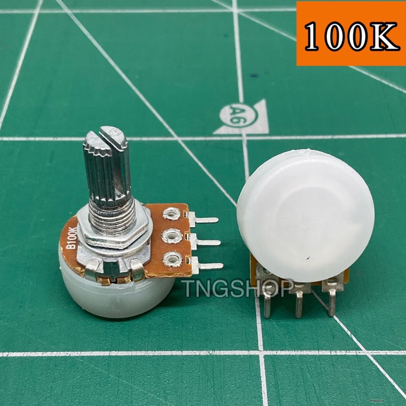 VR วอลลุ่ม 1K 5K 10K 20K. 50K. 100K. 250K. 500K. 1M 500โอม ปรับค่าต้าน ...