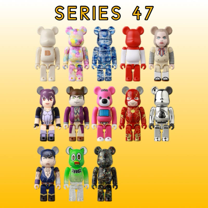 Bearbrick Series 47 Be@rbrick 100% แกะเช็ค medicom blindbox secret ...