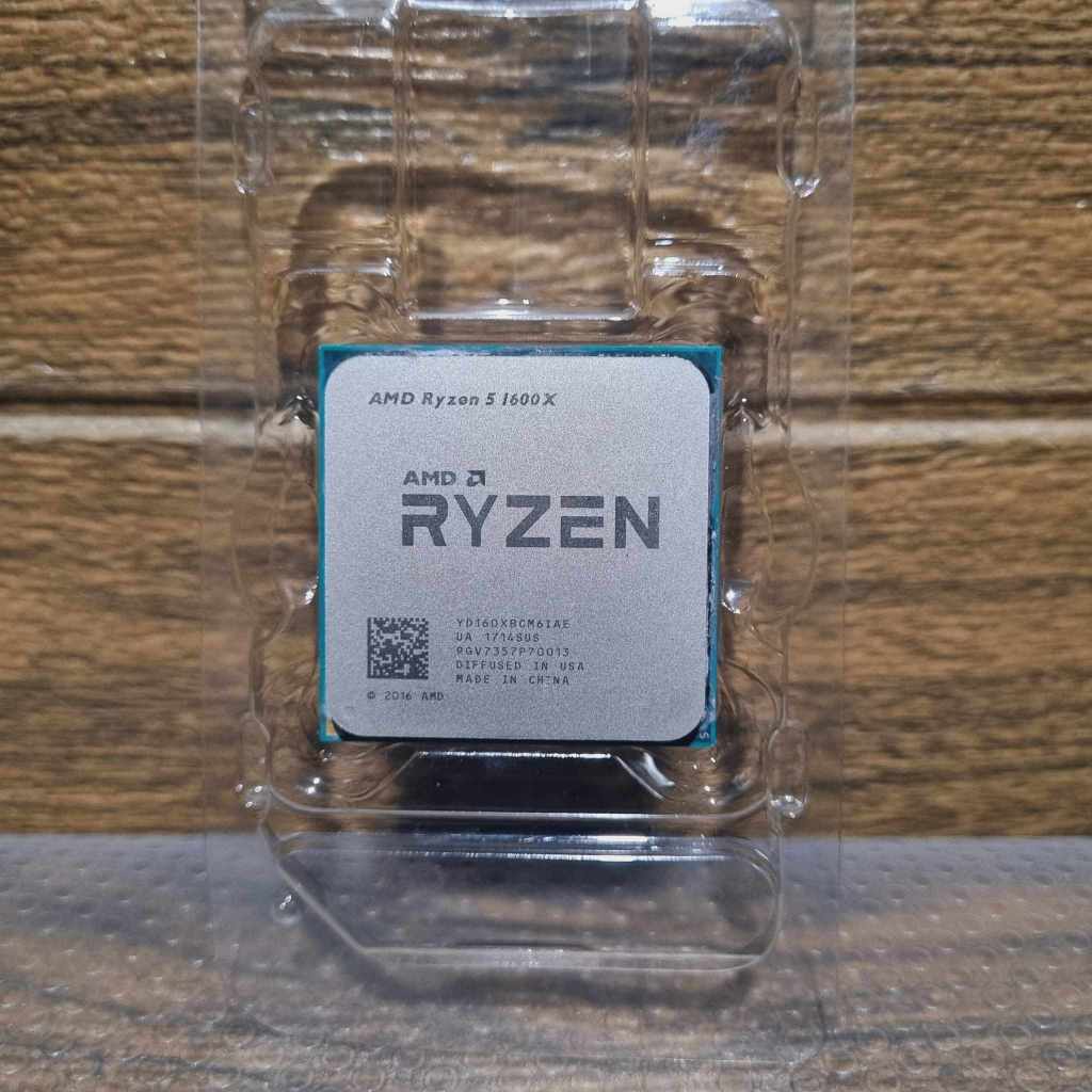 CPU (ซีพียู) AMD RYZEN 5 1600X 3.6 GHz (SOCKET AM4) (ระบบระบายความร้อน ...