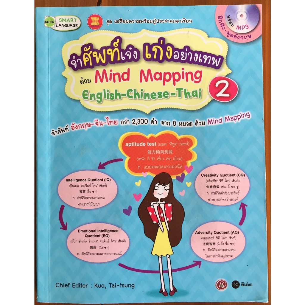 จำศัพท์เจ๋ง เก่งอย่างเทพ ด้วย Mind Mapping English - Chinese - Thai ...