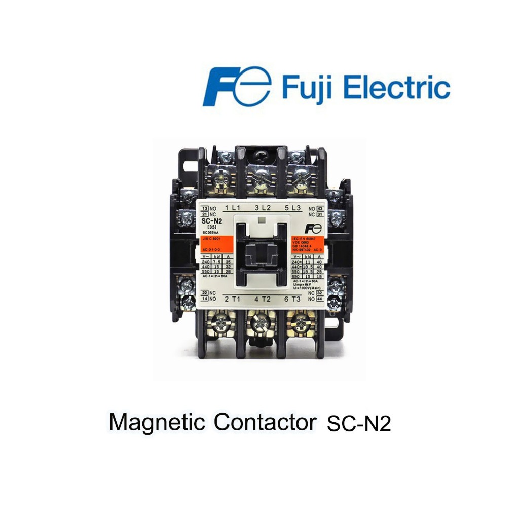 Magnetic Contactor SC-N1 ,SC-N2 ยี่ห้อ Fuji | Shopee Thailand