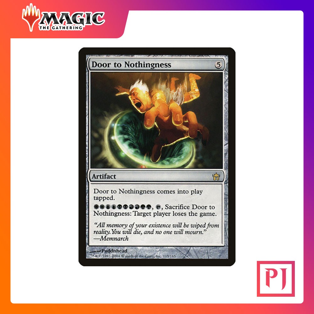 [MTG] Door to Nothingness [5DN] [ARTIFACT] [RARE] [NORMAL] [ENG] (การ์ด ...