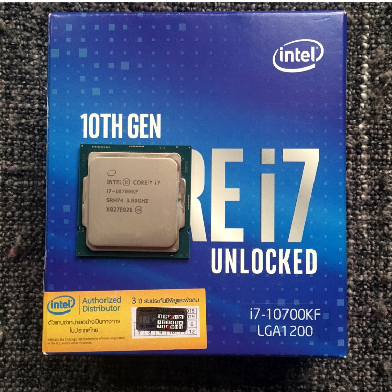 Intel® Core™ i7-10700KF Socket 1200 ครบกล่อง ประกันศูนย์ | Shopee Thailand Intel® Core™ i7-10700KF Socket 1200 ครบกล่อง ประกันศูนย์ | Shopee Thailand