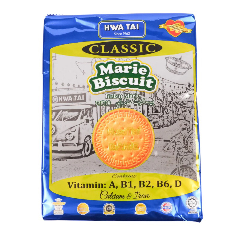 cr Hwa tai Marie biscuits classic/ marie coffee มารีบิสกิต รสดั้งเดิม ...