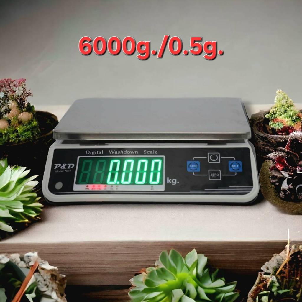 ตาชั่งดิจิตอลกันน้ำ, เครื่องชั่งดิจิตอลกันน้ำ 3 kg., 6 kg., 15 kg., 30 kg. (Model 7601) | Shopee ...