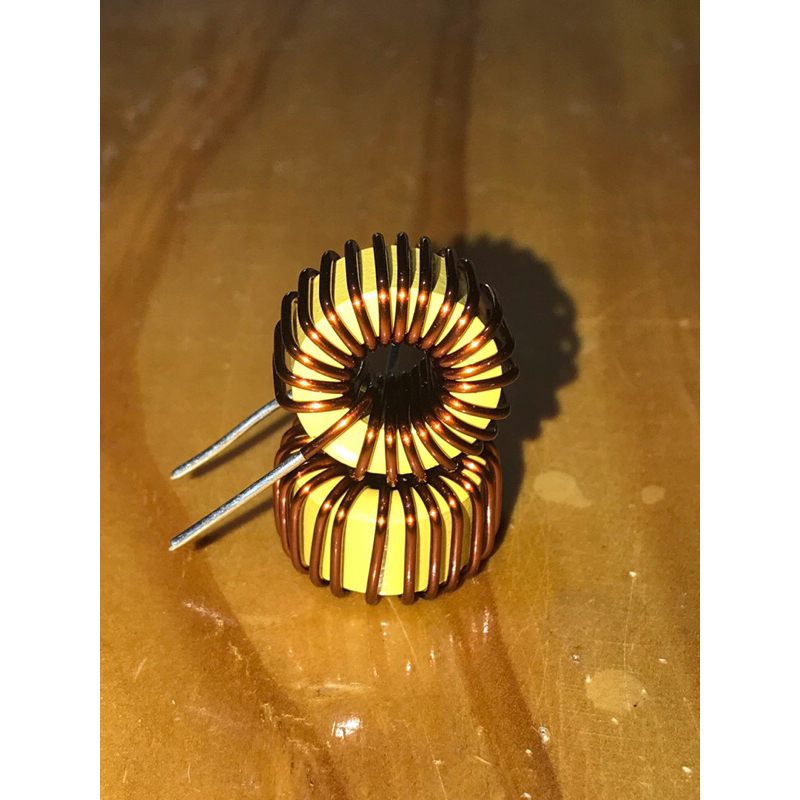 L โมเบส 20mm สีเหลือง Toroid core Inductors (เบสแน่นๆ หนักๆ กระชับ ลั่น ...